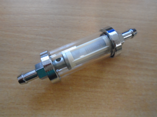 In Line Fuel Filter - Toughened Glass - KELVEDON LOTUS LTD. Kelsport