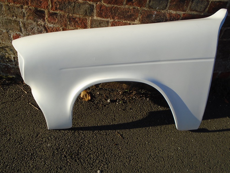 Fibreglass Front Wing Left Hand Side - Ford Anglia 105E - KELVEDON ...
